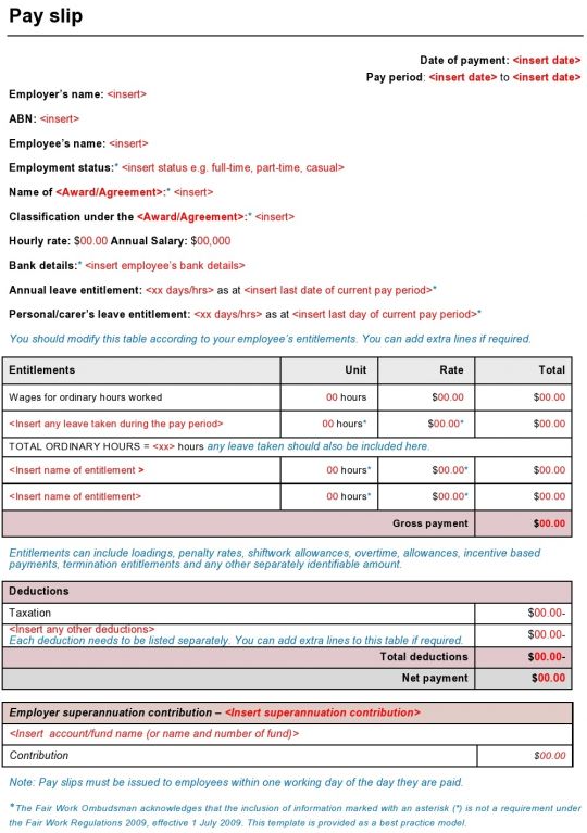What to Look For When Reading Your Payslip | Canstar