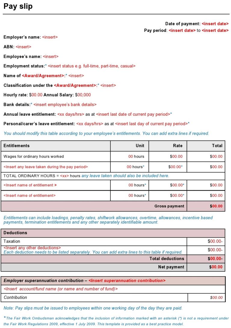 What to Look For When Reading Your Payslip | Canstar