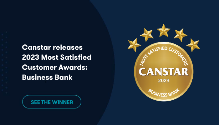 Most Satisfied Customer Award - Business Bank 2024 | Canstar